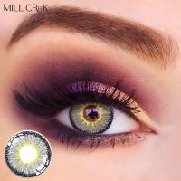 China Enhancement Beauty Icy Gray Contact Lenses 3 Tone 8.5mm for sale