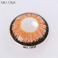 China KSSEYE Color Changing Natural Golden Brown Contacts Lenses 1 Year 14.5mm for sale