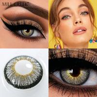 China Soft Eye CE Certified Prescription Colored Contact Lenses 0.08mm Center Thickness for sale