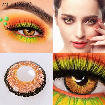 China 1 Year OEM / ODM Multi Colored Contact Lenses Eye Soft Cosmetic for sale