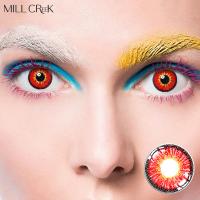 China Soft Eye CE Certified Prescription Colored Contact Lenses 0.08mm Center Thickness for sale