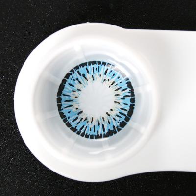 China Cosmetic Pink Hazel Grey Lens Colour 14.2 Mm For Light Eyes for sale