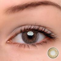 China KSSEYE Color Changing Natural Golden Brown Contacts Lenses 1 Year 14.5mm for sale