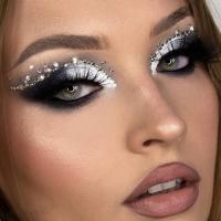 China 14.2mm Magic himalaya Gray Contact Lens Halloween Prescription Contacts for sale