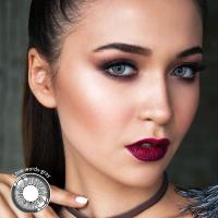 China Beautiful Cosmetic 14.5 Mm Contact Lenses Dark Grey Colour for sale
