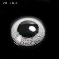 China Prescription Dark Eyes Dolly Circle Lenses With Power Brown Pink for sale