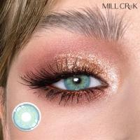 China Oem Brilliant Blue Green Contacts Colored Eye Contacts Non Prescription 14mm for sale