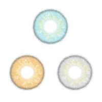 China Oem Brilliant Blue Green Contacts Colored Eye Contacts Non Prescription 14mm for sale