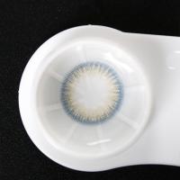China Soft Gem Sapphire Blue Contact Lenses Natural Color Lenses 1 Year for sale