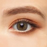 China Non Prescription Natural Hazel Brown Contact Lenses Color Enhancing for sale