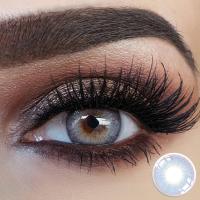 China OEM Realistic Blue Aqua Colored Contacts For Brown Eyes for sale