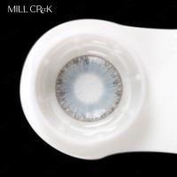 China Eco Soft Honey Light Brown Colored Contacts Lenses ISO13485 14.2mm for sale