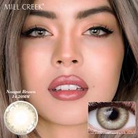 China Natural Solid Color Celebration Toric Lenses Pure Hazel Colored Contacts for sale