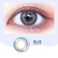 China Oem 14.2 Natural Soft Honey Gray Contact Lenses Two Tone for sale