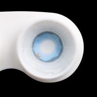 China CE0197 Non Prescription Colored Blue Eye Contact Lens 8.5mm 2 Tone 1 Year for sale