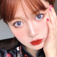 China 14mm Butterfly Color Prescribed Contact Lenses For Light Eyes for sale