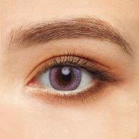 China Realistic Eye Amethyst Color Contact Lens 14.2mm For Daily Use for sale