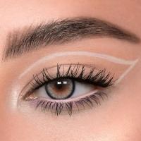 China Yearly Sweety Natural Prescription Grey Colored Contacts For Dark Skin for sale