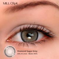 China 14.5mm Natural Looking Magic colored Grey Contact Lens Without Prescription for sale