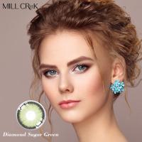 China KSSEYE Prescription One Month Color Contact Lenses Lime Green Emerald Green for sale