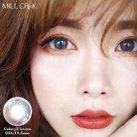 China Custom Amethyst Colored Contacts Cosmetic Eye Lenses On Brown Eyes for sale