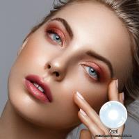 China Real Colored Quartzo Natural Hazel Contact Lenses Cosplay For Brown Eyes for sale
