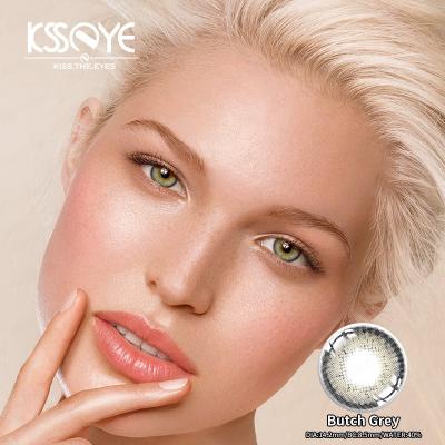 China Odm Gray Contact Lens Beautiful Comfortable Color Contact Lenses for sale