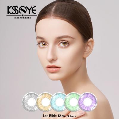 China KSSEYE 14.20mm Turquoise Color Lens Aqua Blue Contact Lenses for sale