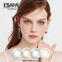 China KSSEYE Most Natural Colored Grey Blue Contact Lenses For Correction 14mm for sale