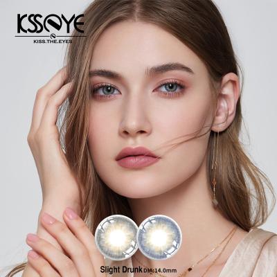 China ISO13485 Eye Enhancing Natural Color Contact Lens Prescription One Year 14mm for sale