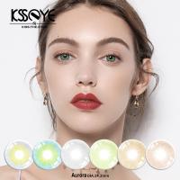 China Disposable Aurora Natural Color Contact Lens Yearly Eye 14.2mm for sale