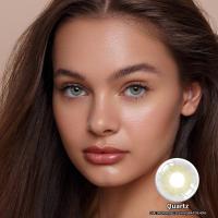 China Solid Graphite Coloured Natural Eye Contact Lenses Without Power 14.0mm for sale