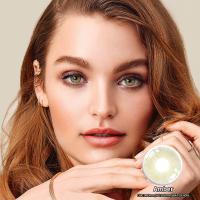 China Soft Circle Prescribed Colored Contacts 3 Tone Pure Hazel Contacts for sale