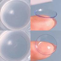 China 14.5mm 0.08mm Clear Soft Natural Color Contact Lens Corrective Lenses With Power for sale