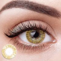 China Soft 14.5mm 3 Tone Natural Sterling Gray Contact Lenses Yearly for sale