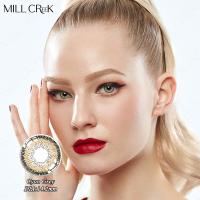 China Non Prescription Natural Hazel Brown Contact Lenses Color Enhancing for sale