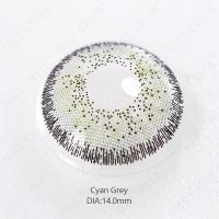 China Daily Colored 14mm Contact Lens Contacts Cyan Grey Brown for sale