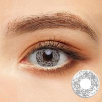 China ISO13485 14.2mm Non Prescription Mint Gray Contact Lens For Costume Cosplay for sale