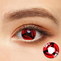 China Crazy Byakugan Pseyeche Cosplay Contact Lens Vampire Red Green for sale