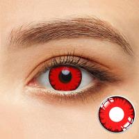 China Crazy Byakugan Pseyeche Cosplay Contact Lens Vampire Red Green for sale
