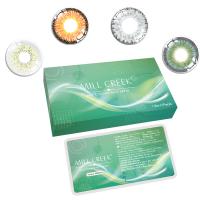 China Soft Circle Prescribed Colored Contacts 3 Tone Pure Hazel Contacts for sale