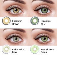 China Daily Disposible Cosplay Contacts Lenses Turquoise Color Lens 14.2mm for sale