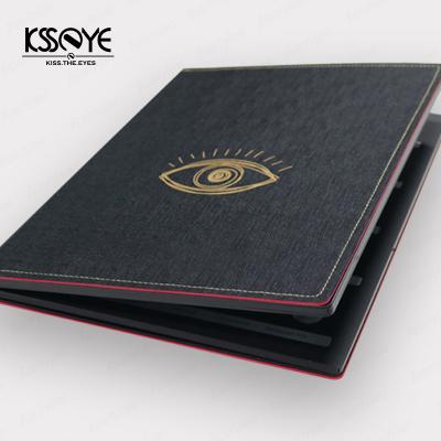 China Colored Plastic Contact Lens Display Case Book Style 260x360x20mm for sale