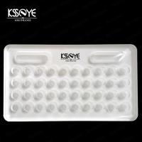 China Clear Acrylic Daily Contact Lens Organizer Case Box For Optical Shop Display for sale