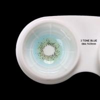 China 14.2mm Disposable 12 Monthly Colored Contacts Lens Green Grey Brown Blue for sale