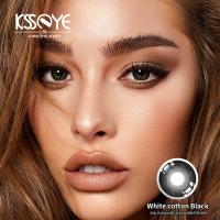 China KSSEYE Glutinous Dolly Black Circle Lenses Contacts For Big Eyes for sale