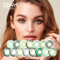 China KSSEYE Comfortable Prescribed Color Contact Lenses For Graduated Eyes for sale