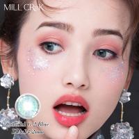 China 14.0mm Colored hazel Blue Eye Contact Lenses Looking Fresh Circle For Costume for sale