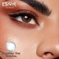 China KSSEYE Natural Colored Eye Grey Contact Lens Circle Lenses Non Prescription 14mm for sale