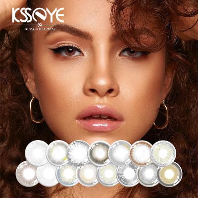 China Oem Design Russian Grey Contact Lens Colored Contacts Non Prescription for sale